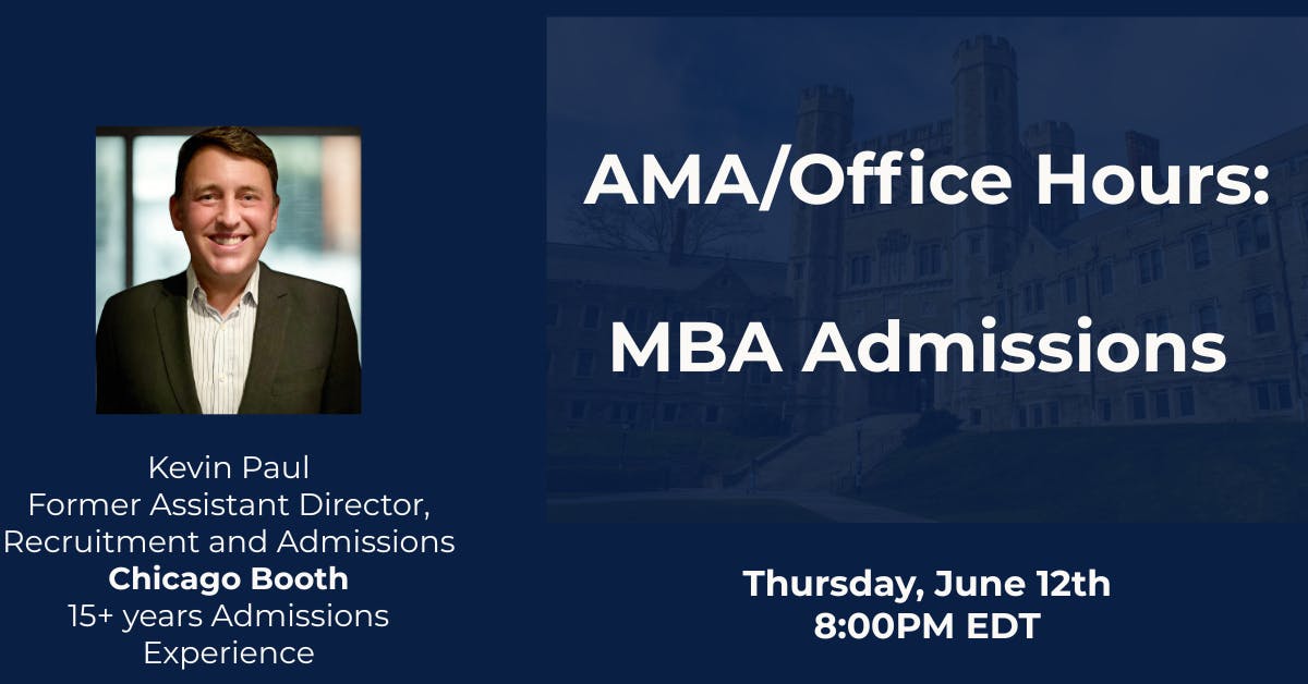 AMA/Office Hours: MBA Admissions | Leland