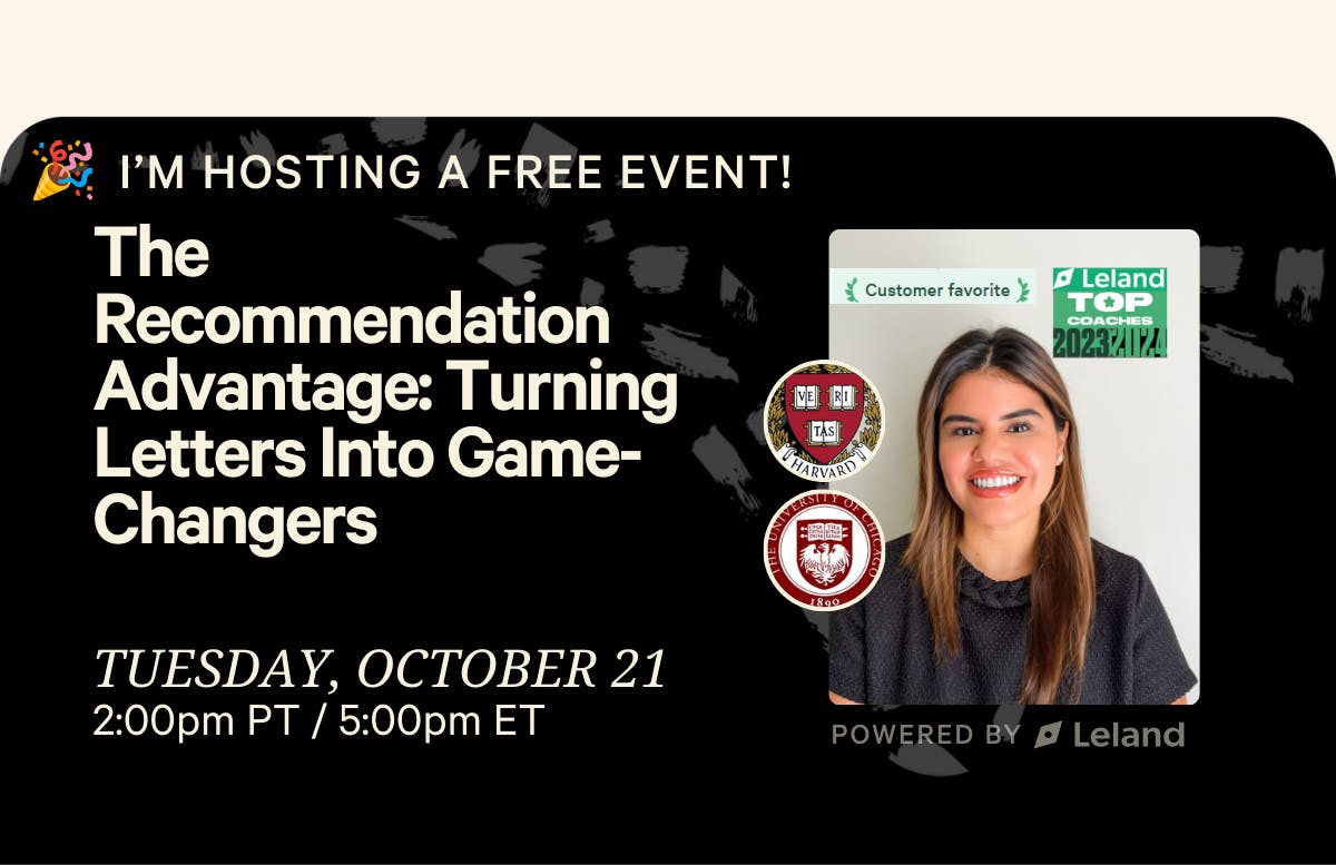 The Recommendation Advantage: Turning Letters Into Game-Changers | Leland