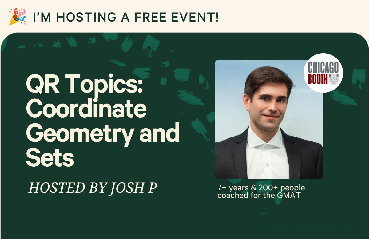 QR Topics: Coordinate Geometry and Sets | Leland