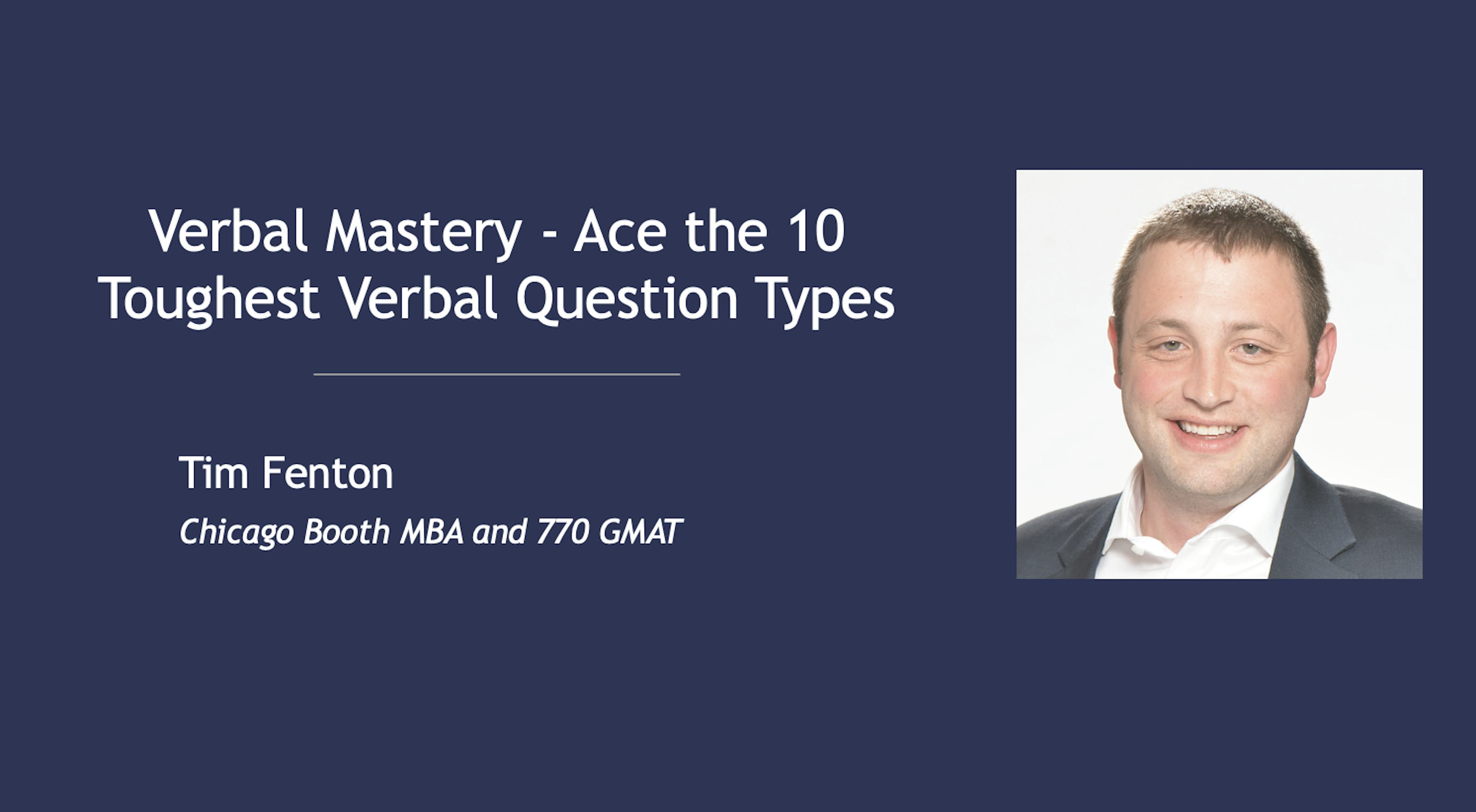 Master the 10 Toughest Verbal Concepts and Ace Them Every Time by ...