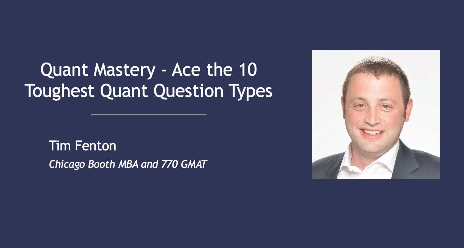 Master the 10 Toughest Quant Concepts and Ace Them Every Time by ...