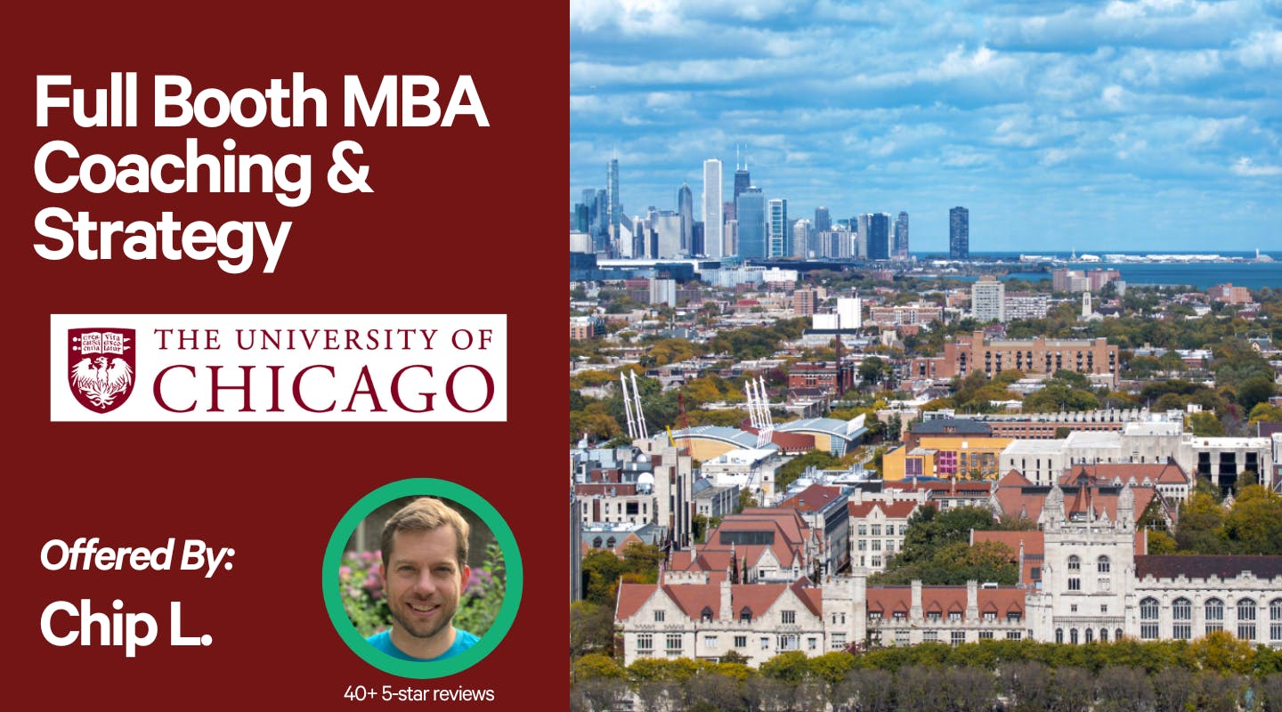 Full Booth MBA Application Strategy & Execution by Chip L. | Leland