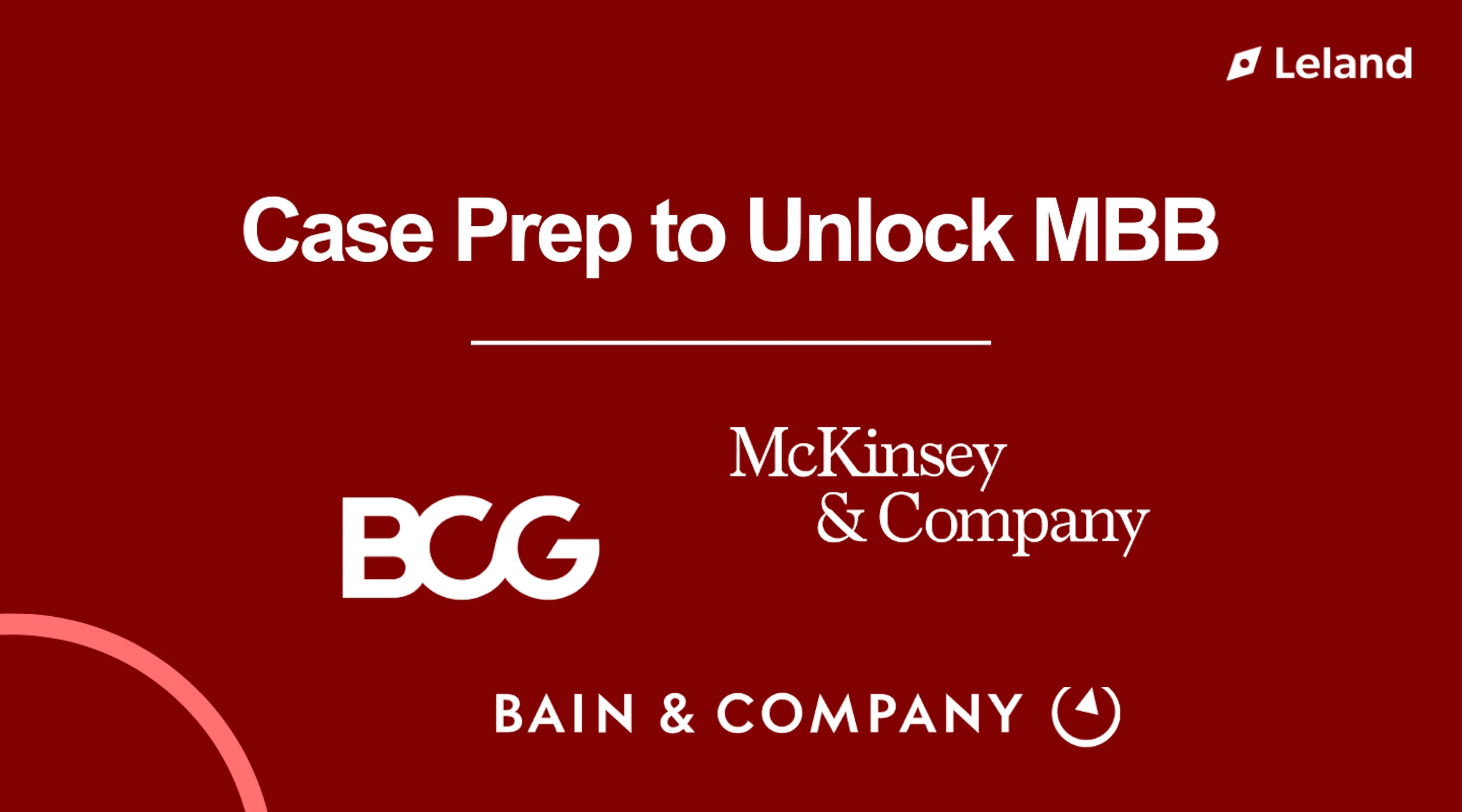 MBB Case Prep Tiered Package: Customized Help to Perfect Your ...