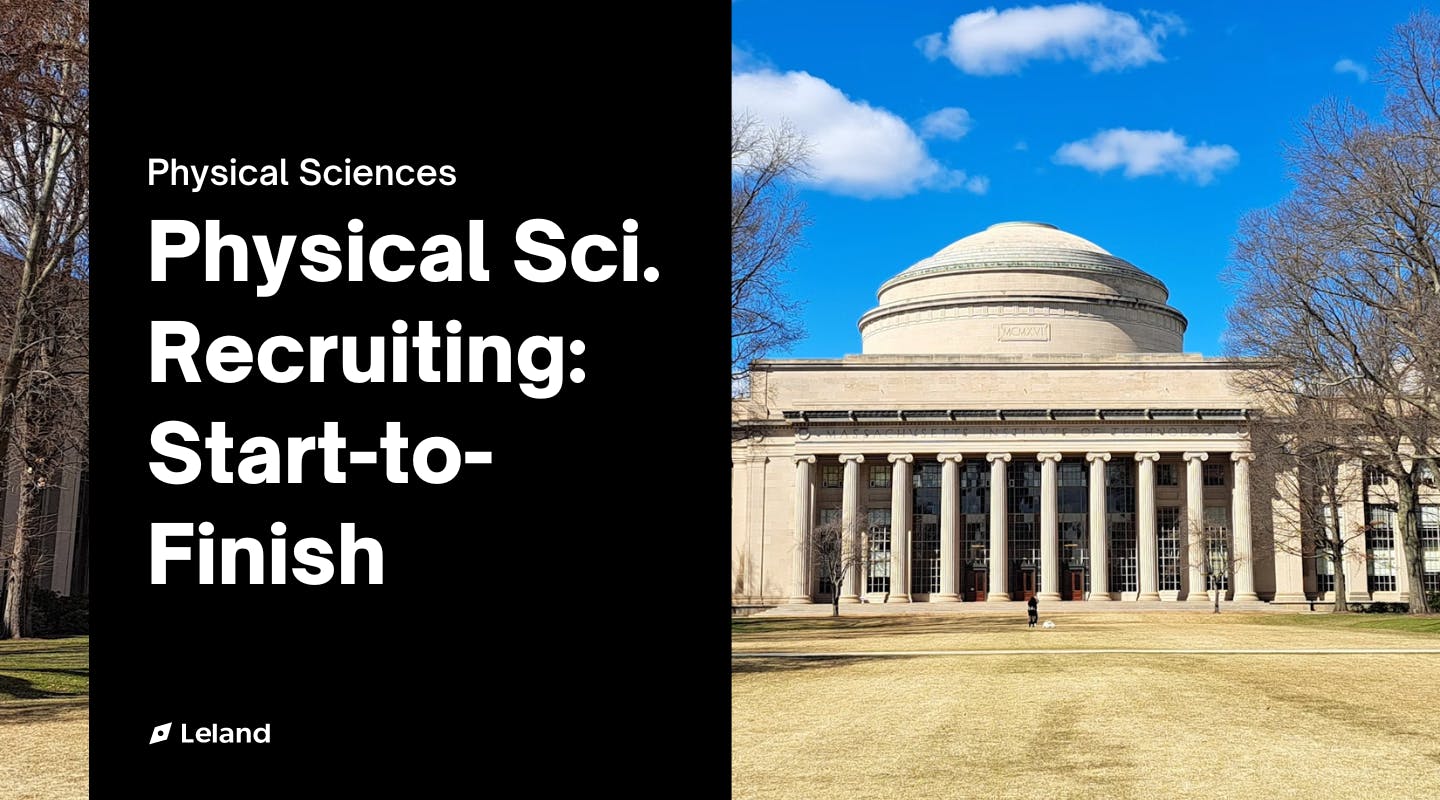 Physical Sciences Recruiting: Start-to-Finish by Alex T. | Leland