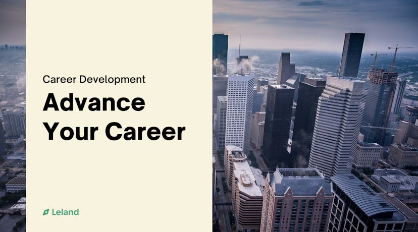 Advance your Career by Jennifer L. | Leland