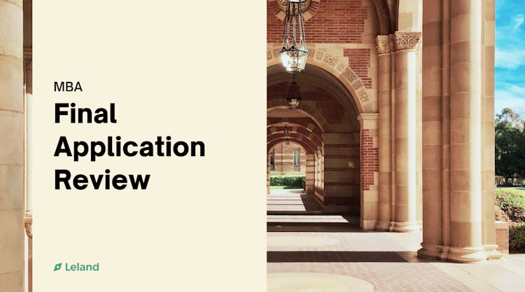 Final Application Review by Charlene Y. | Leland
