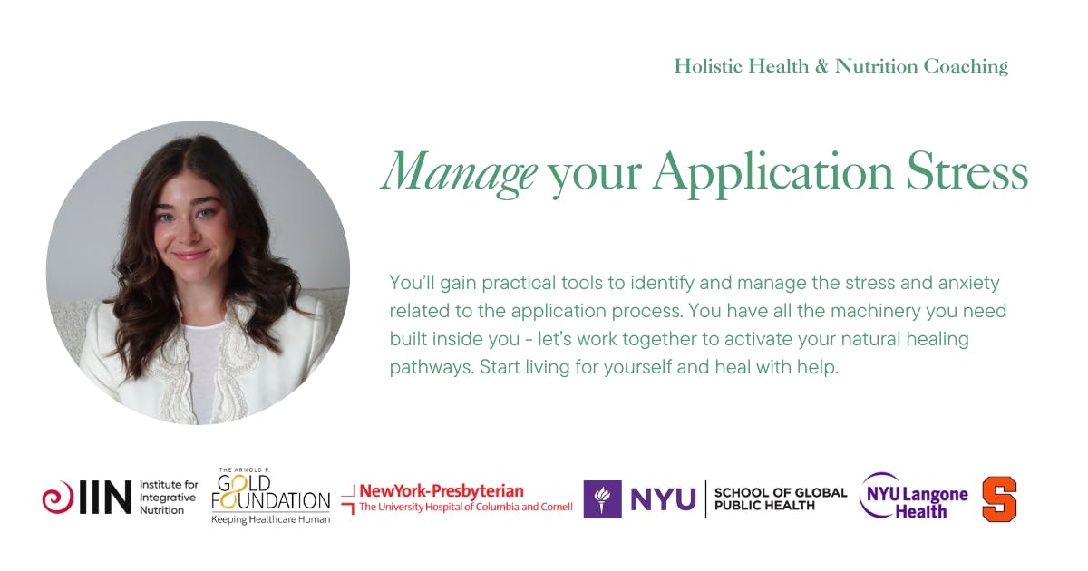 Manage Your Application Stress by Rachel R. | Leland